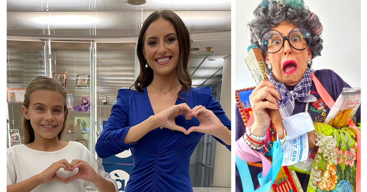 Ferran Cano rep la visita de les falleres majors de València i de la tia Visantica - À Punt