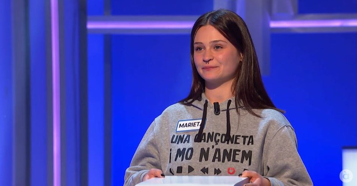 María Rico, la concursant d’‘Atrapa’m’ que va aprendre valencià en 15 ...