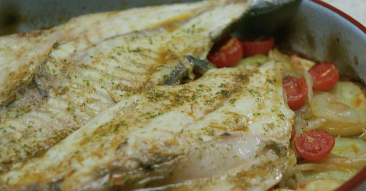 Orada al forn - Receptes de La cuina de Morera - À Punt