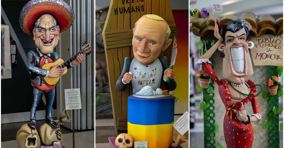 La sàtira política domina un any més l’Exposició del Ninot, amb ...