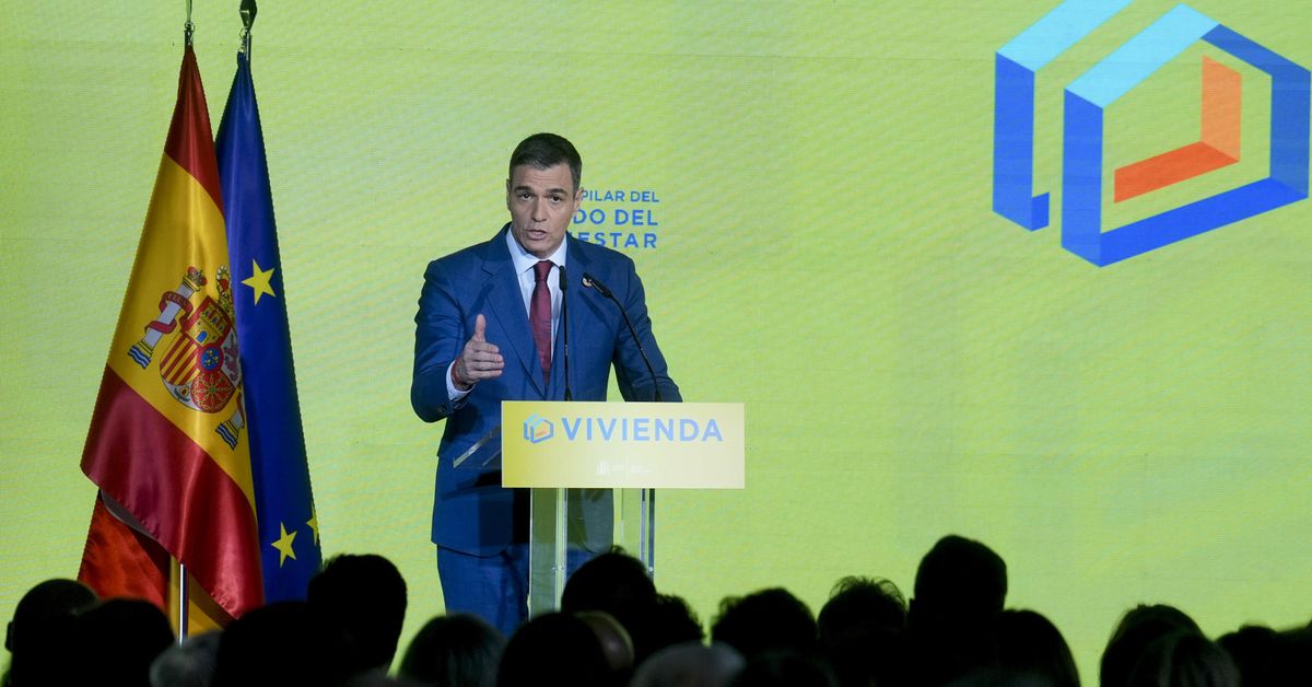 Sánchez anuncia avals i exempcions fiscals per a fomentar el lloguer assequible i més impostos ...