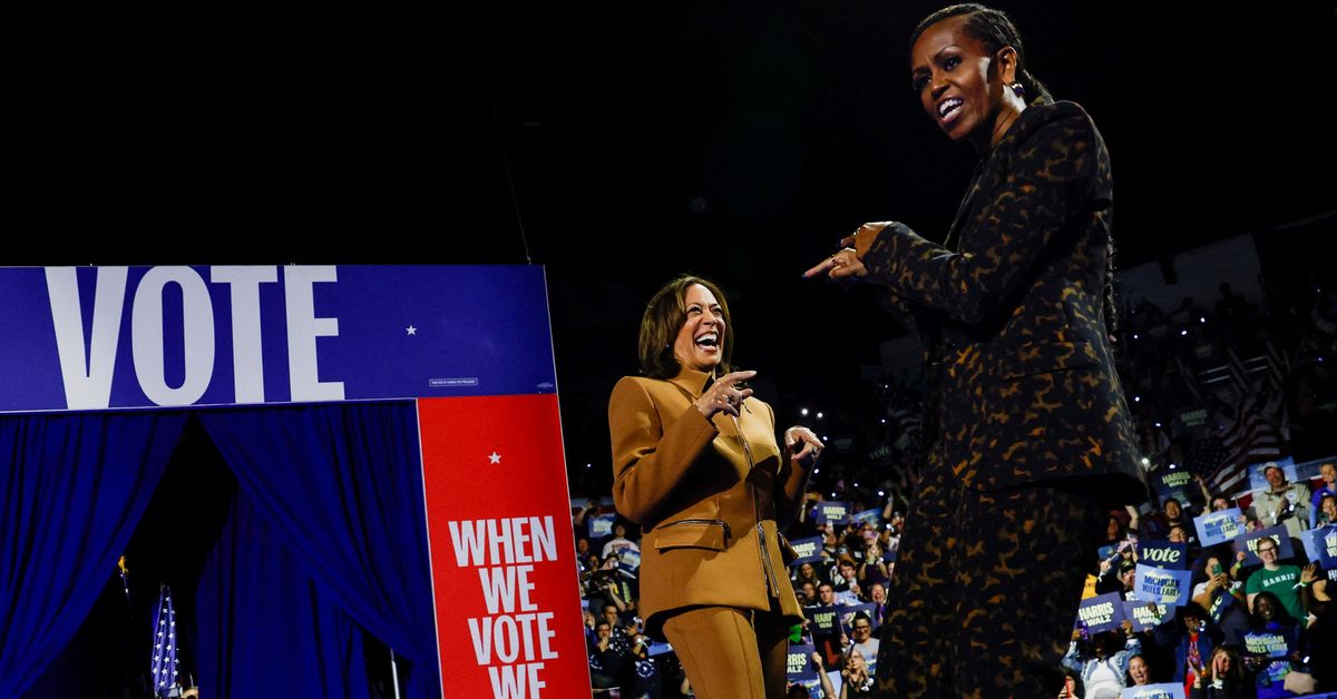 Kamala Harris i Michelle Obama s'alien per a advertir sobre els perills ...