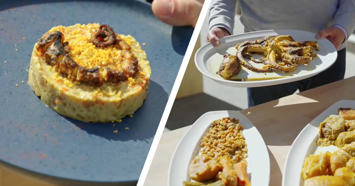 Ensaladilla de putxero de polp - À Punt