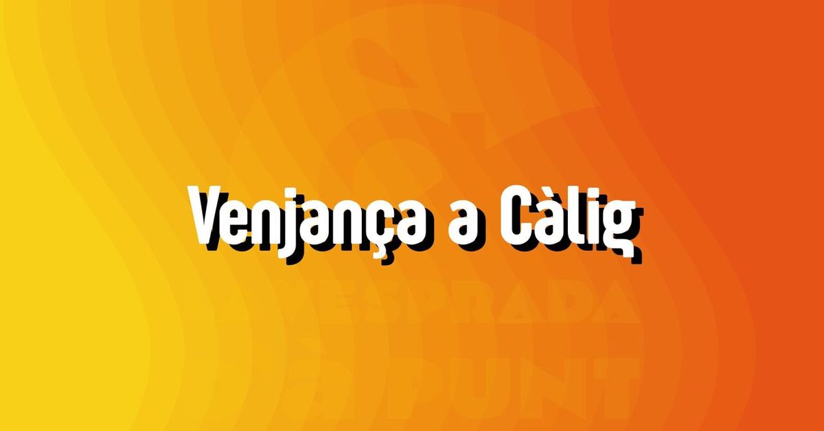 12.11.2025 | "True crime", amb Santiago Álvarez | Venjança a Càlig - À Punt