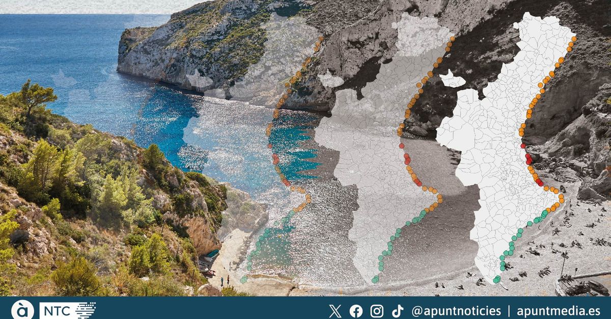 MAPA | Consulta la previsió meteorològica de les platges valencianes ...