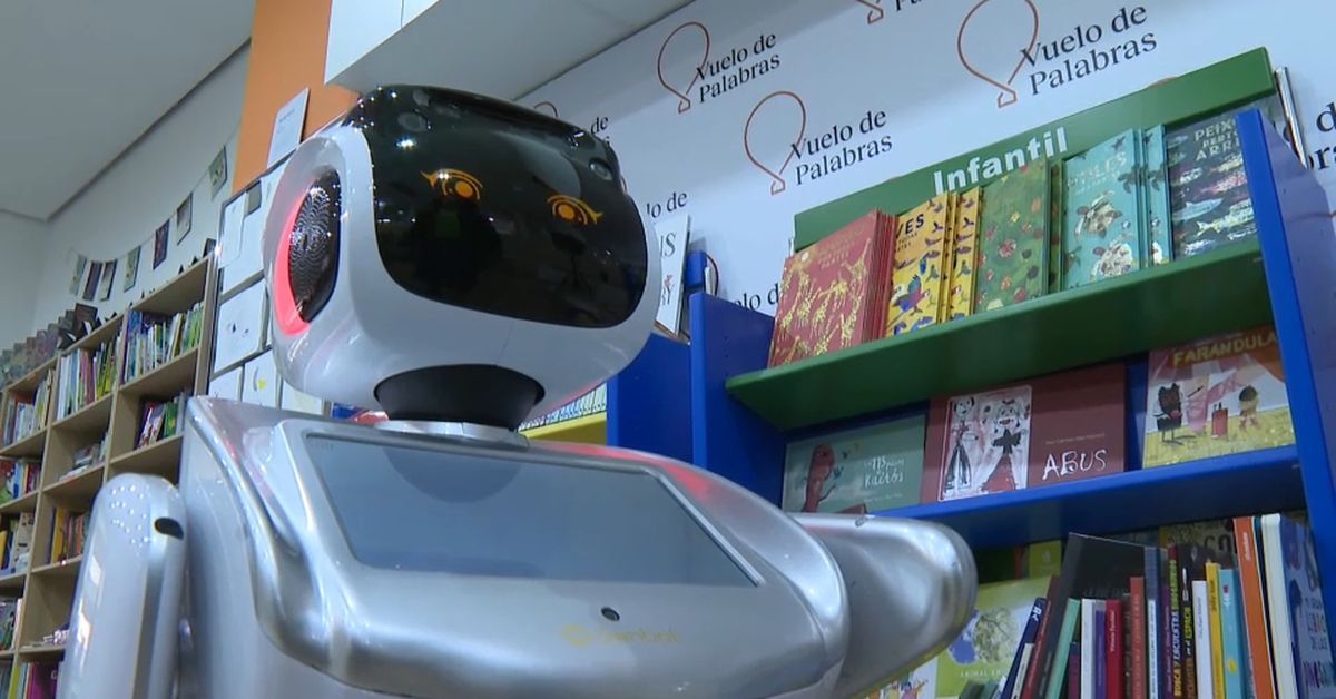Petra, la robot llibrera que recomana llibres amb l'ajuda de la intel ...