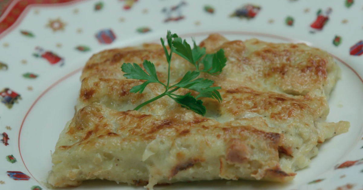 Canelons del putxero amb beixamel de cigrons - Receptes de La cuina de ...
